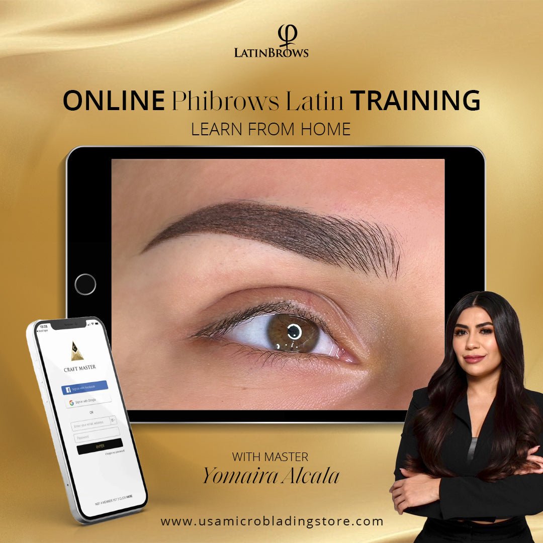 PHIBROWS LATIN IN PERSON COURSE – USA Microblading Store